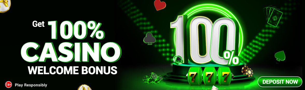 100% Casino Welcome Bonus